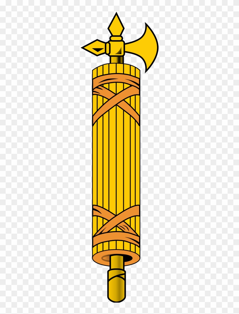 File - Fasces Fr2 - Svg - Genebald Du East Franks Clipart (#5280512 ...