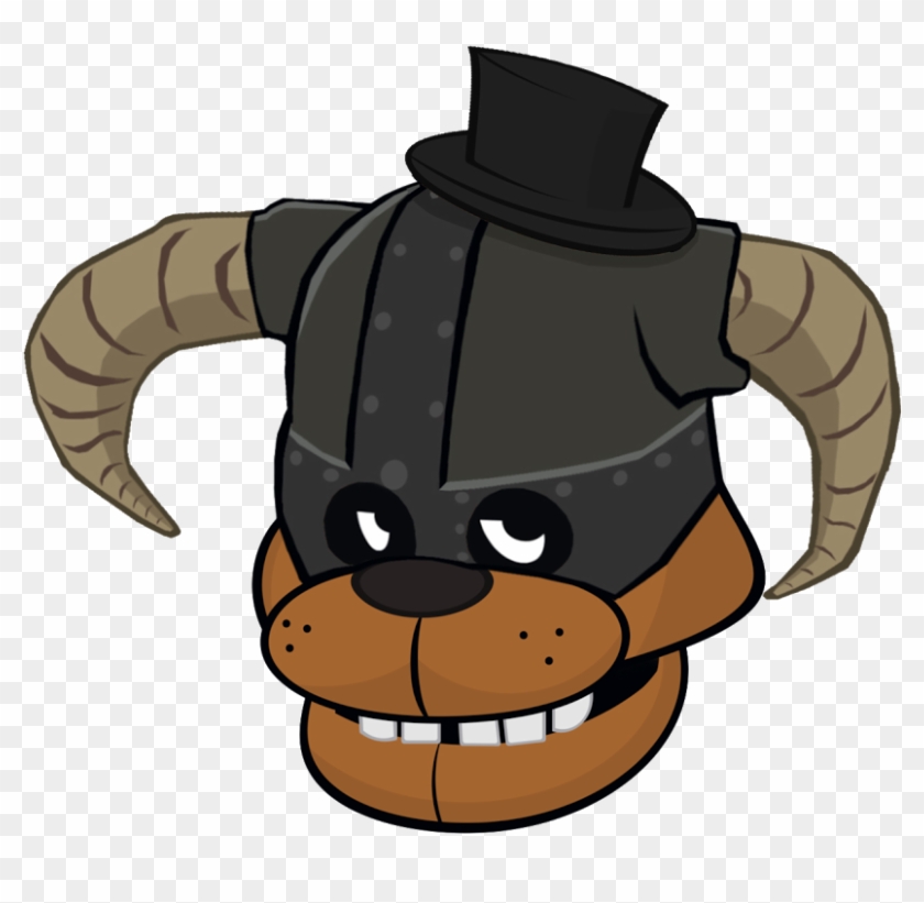 Freddy Fazbear Head Drawing Clipart (#5285219) - PikPng