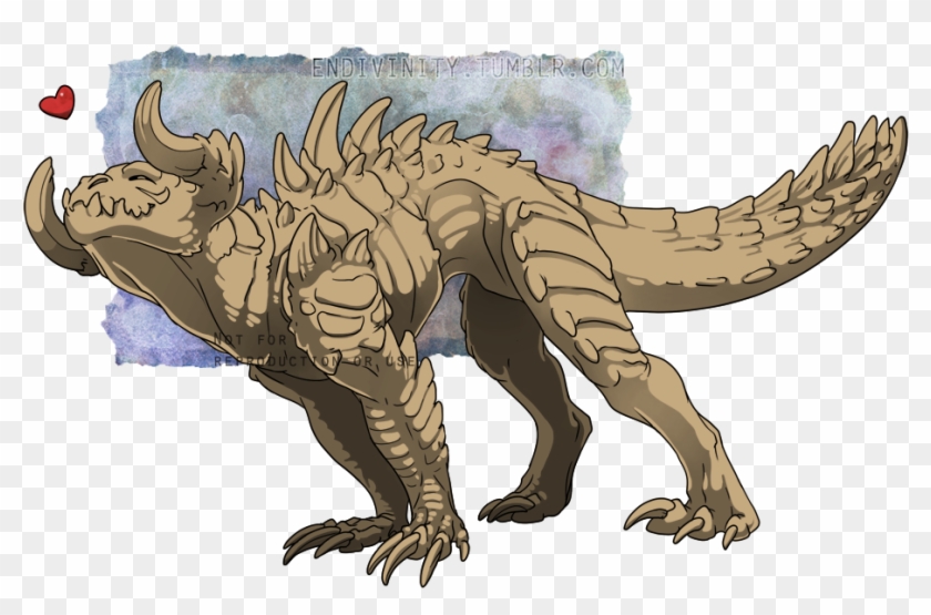 Download A Deathclaw Tattoo Commission For Fluffykassius An - Fallout 4 ...