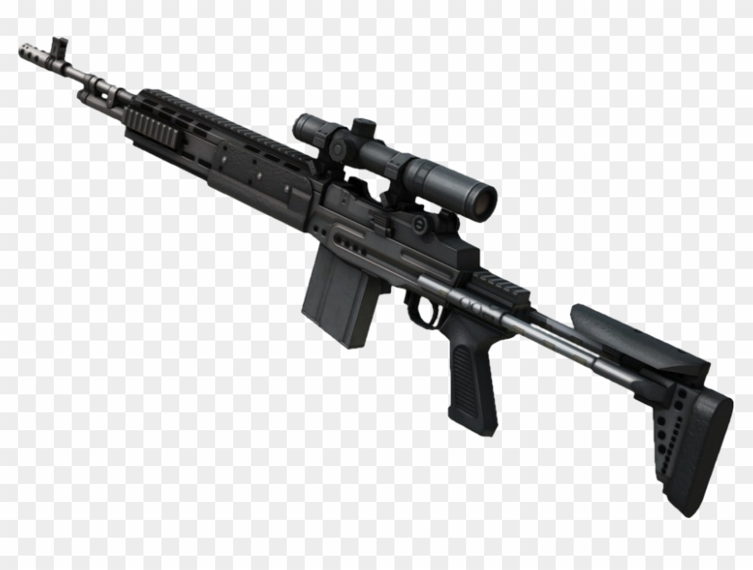 Download M14 Png - Mk 14 Ebr Marksman Rifle Clipart Png Download - PikPng