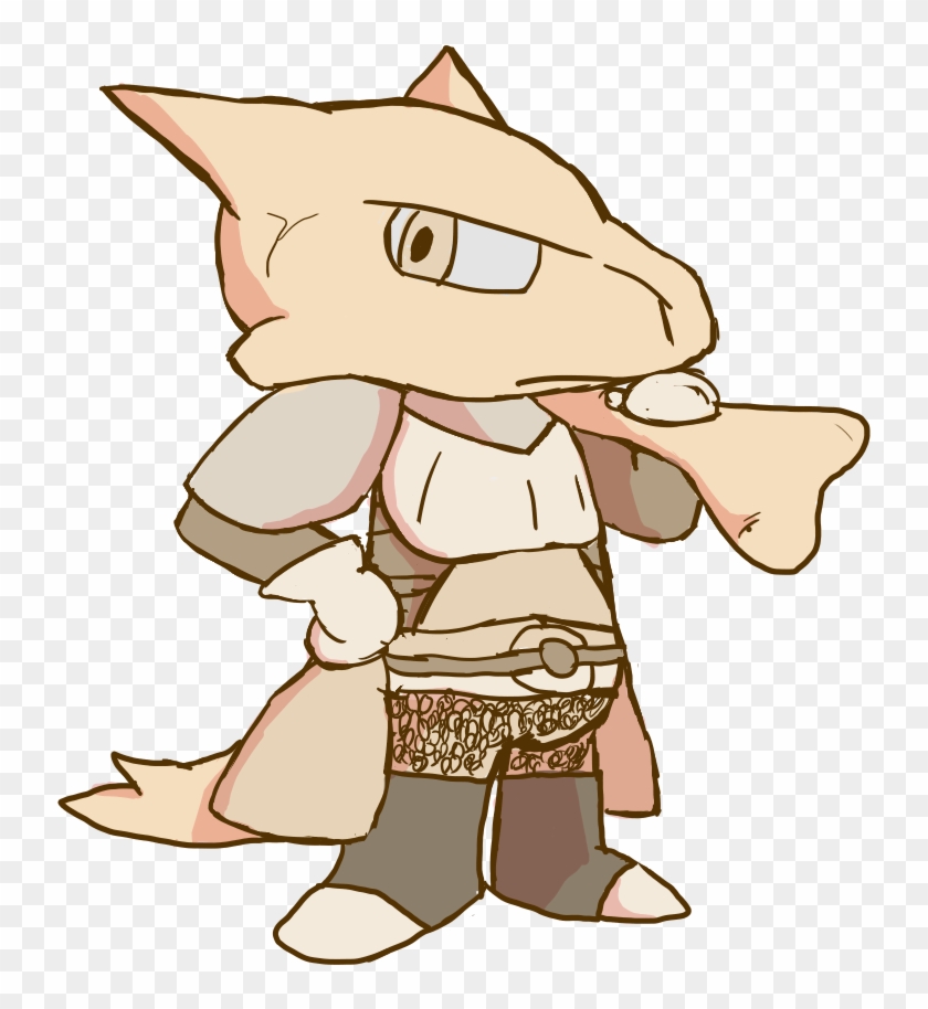 Marowak - Warrior - Cartoon Clipart (#5290767) - PikPng