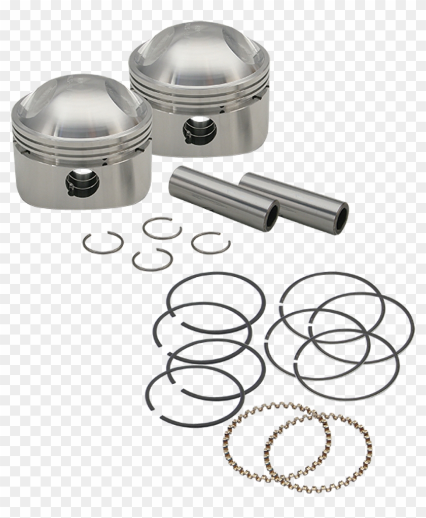 S&s® Forged Stock Bore Stroker Pistons For 1936 '84 - Lid Clipart ...
