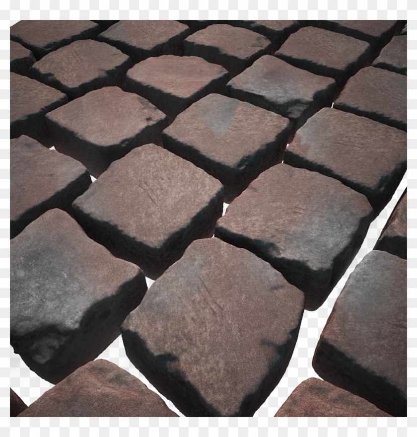 Ashlar Gray Cobble System - Cobblestone Clipart (#5298820) - PikPng