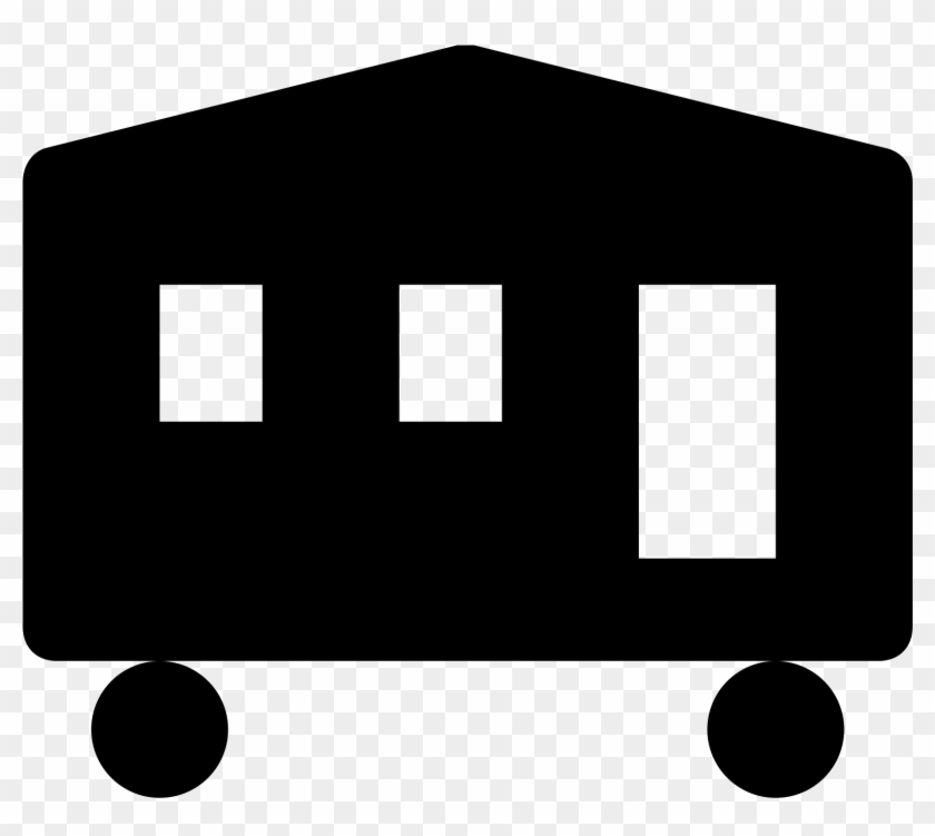 Mobile Home Icon - Mobile House Icon Clipart (#532451) - PikPng