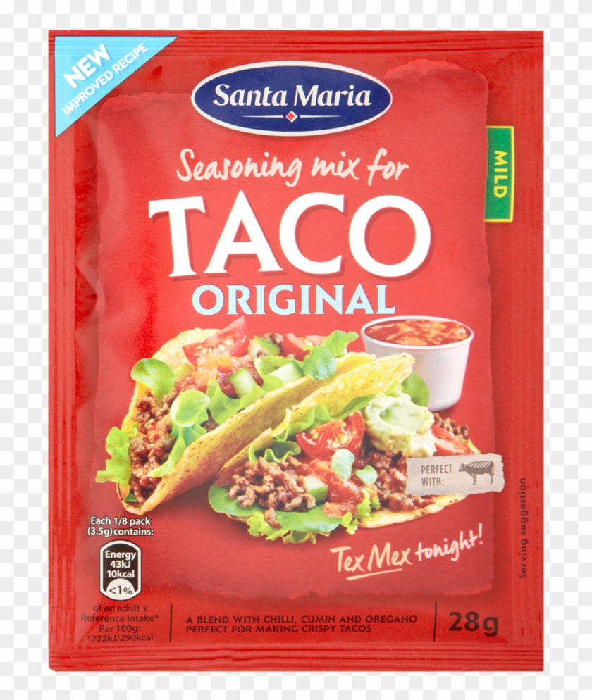 Taco Seasoning Mix - Santa Maria Taco Mix Clipart (#534521) - PikPng