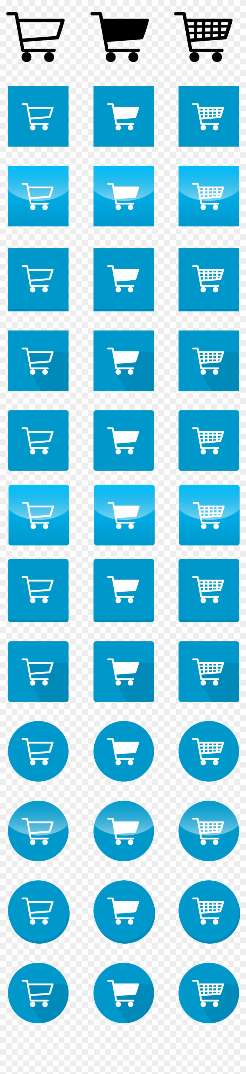 Free Cart Icon Vector Graphic Pack - Icon Font Free Circle Clipart ...