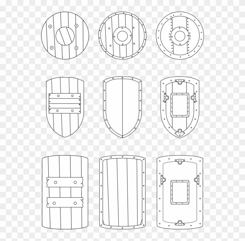 Medieval Shield Png - Shields Medieval Clipart (#5309465) - PikPng