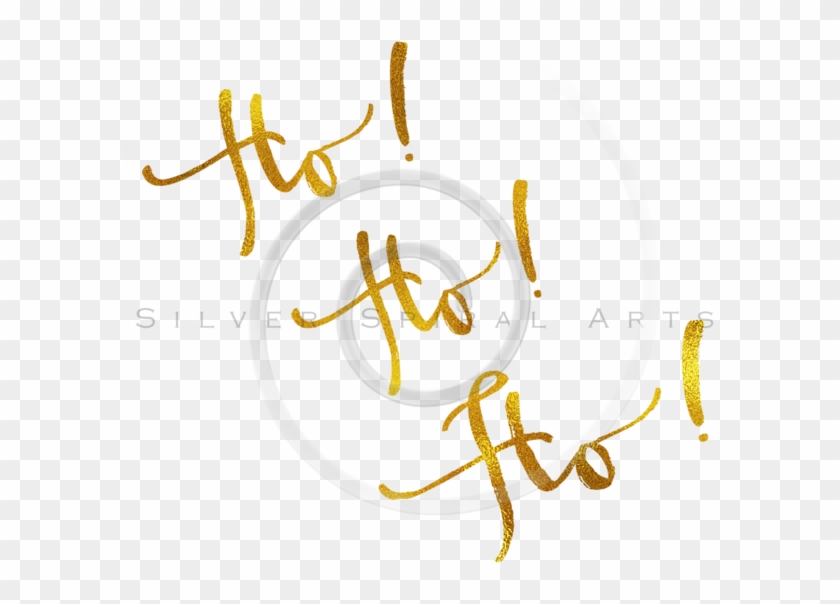 Ho Ho Ho Png Transparent Background Clipart (#5325771) - PikPng