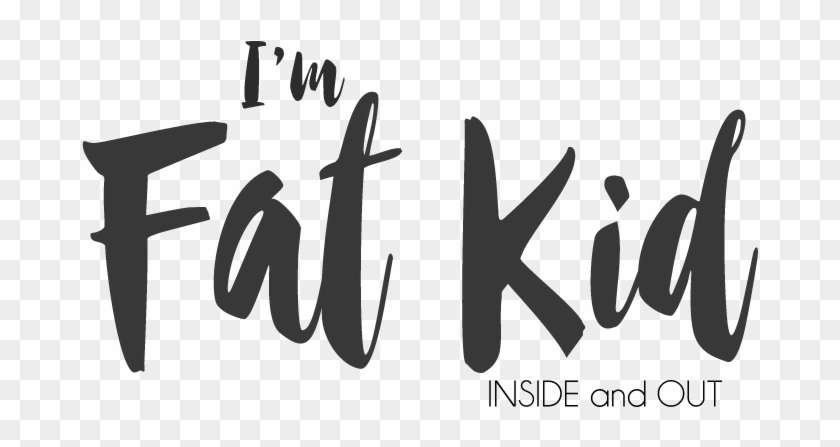 ₱190 - 00 ₱180 - 00 - Fat Kid - Calligraphy Clipart (#5326799) - PikPng