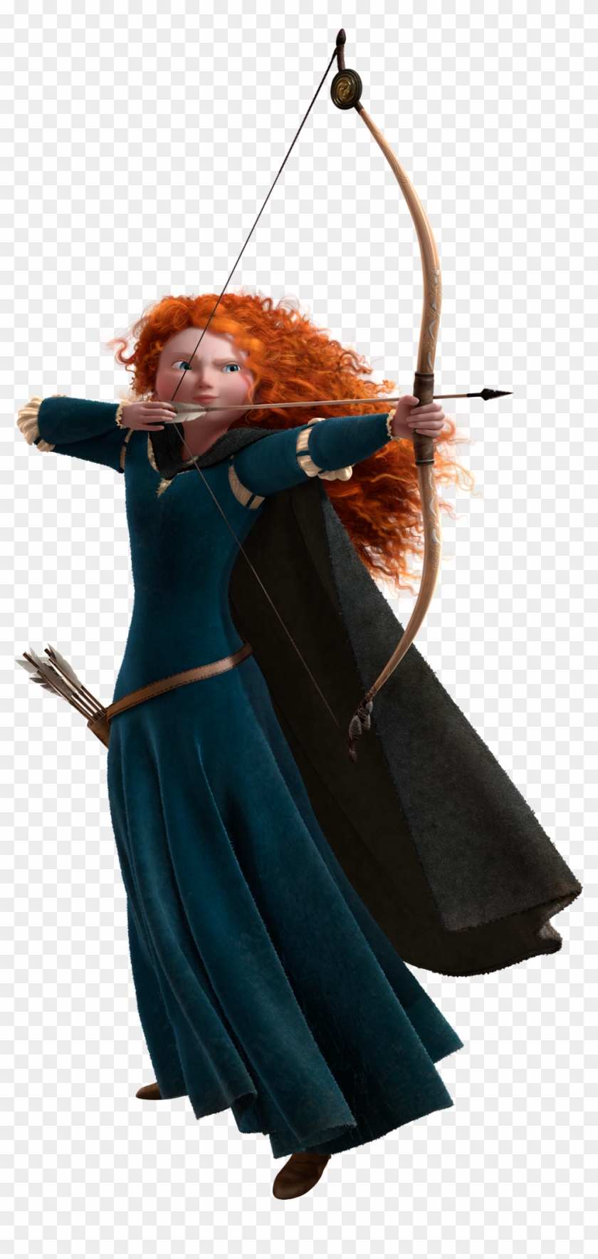 Download Merida Png Images - Merida Brave Shooting Arrow Clipart Png ...