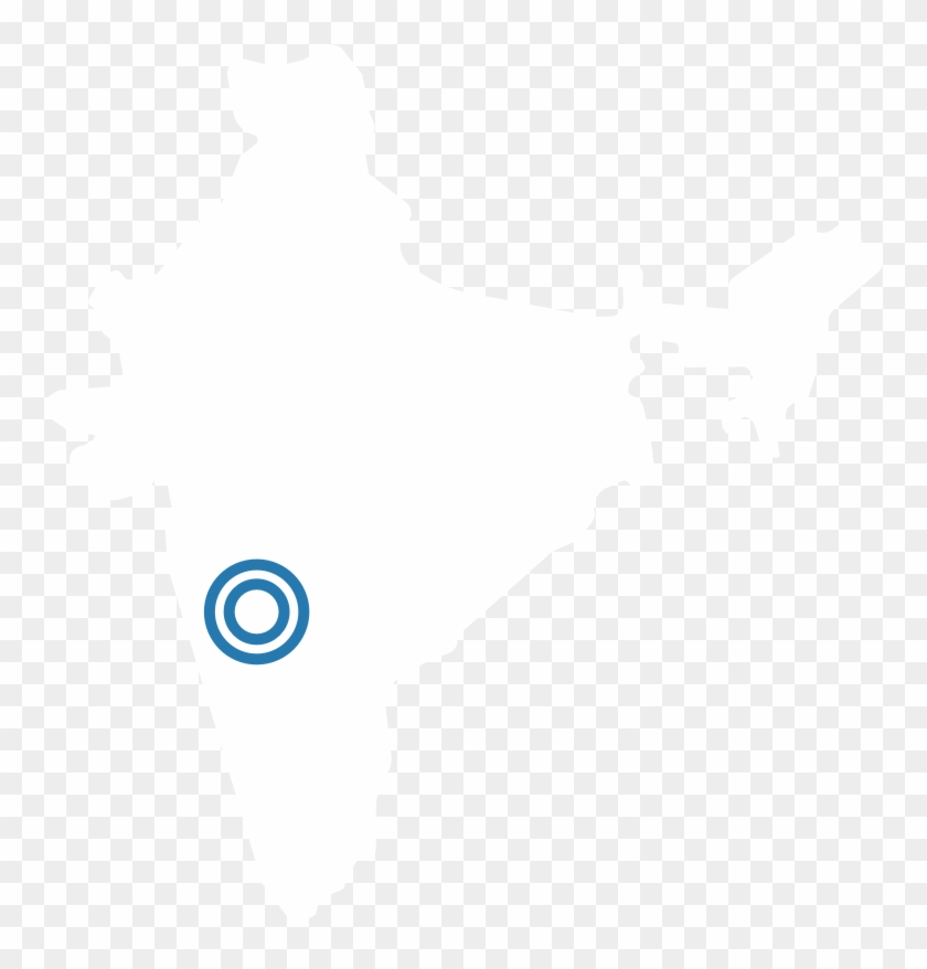 India - Ambernath In India Map Clipart (#5338510) - PikPng