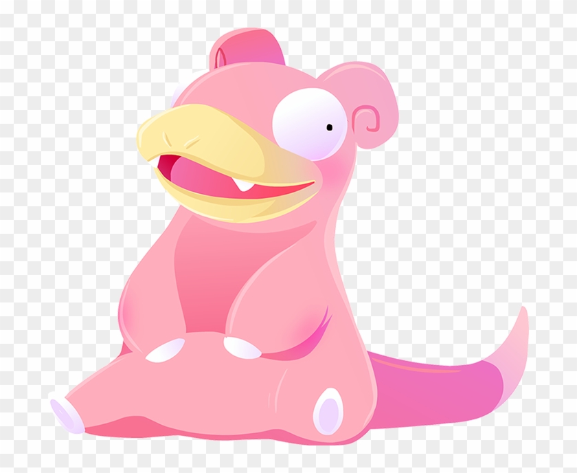 #079 Slowpoke By Kuitsuku - Slowpoke Emote Clipart (#5339958) - PikPng