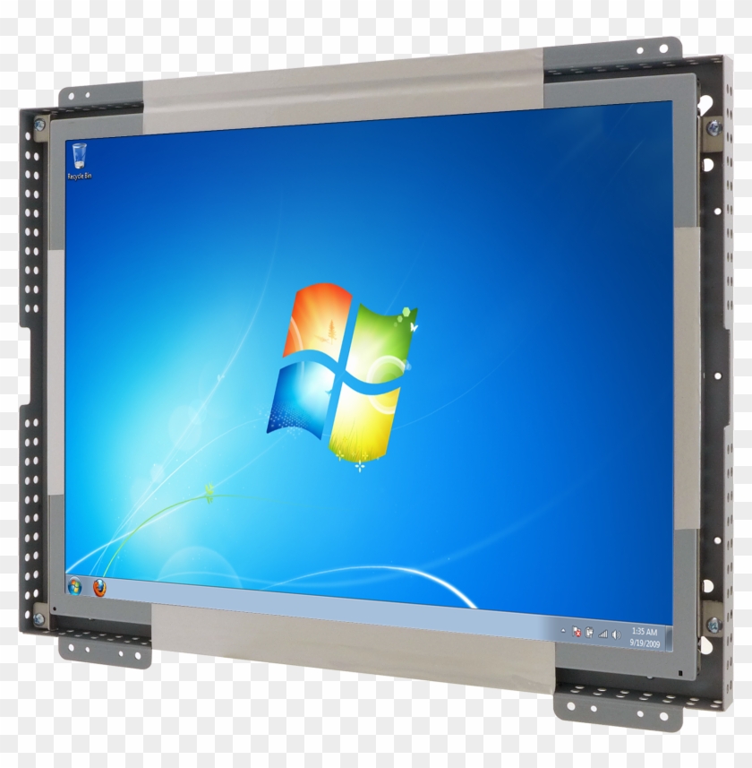 Panel Pc/ Monitor - Windows 7 Clipart (#5368736) - PikPng