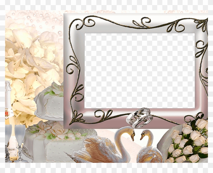 Marco Foto De Boda - Wedding Gif Frame Clipart (#5373949) - PikPng
