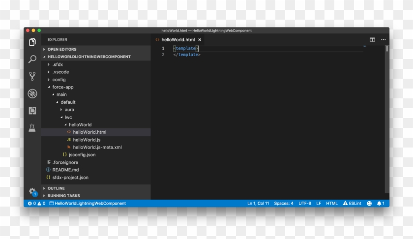 Download Lightning Web Component File Hierarchy In Visual Studio ...