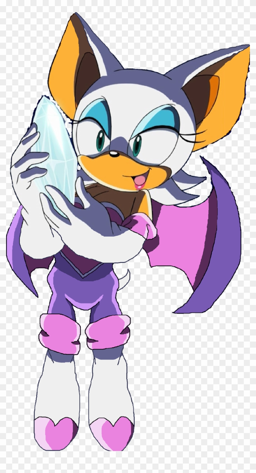 Posted By Tommytonkasudios At Rouge The Bat Jewel Clipart 5387304 Pikpng