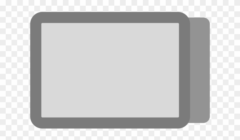 Download Computer Icons Symbol Rectangle Multimedia - Flat Panel ...