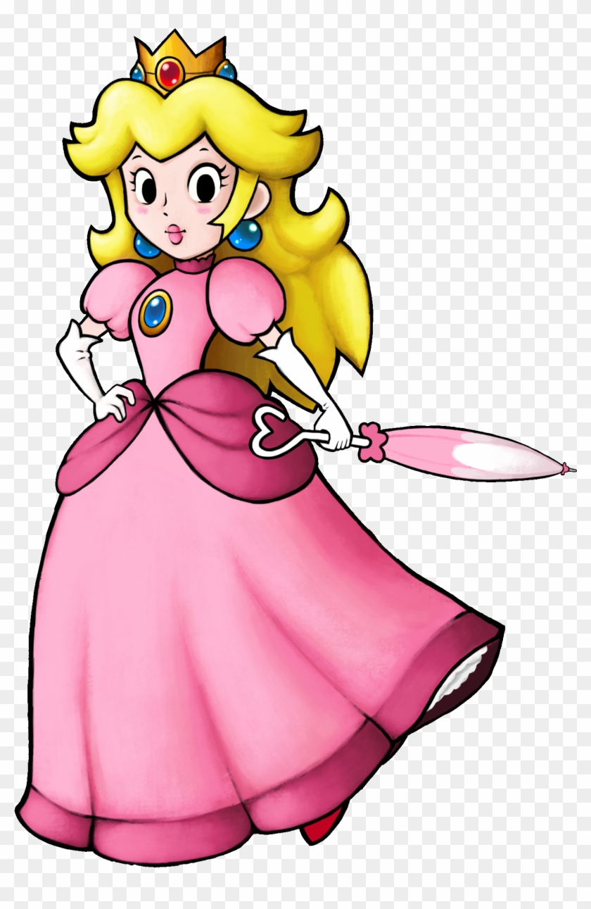 Princess Peach Clipart Fantendo - Super Princess Peach Png Transparent ...