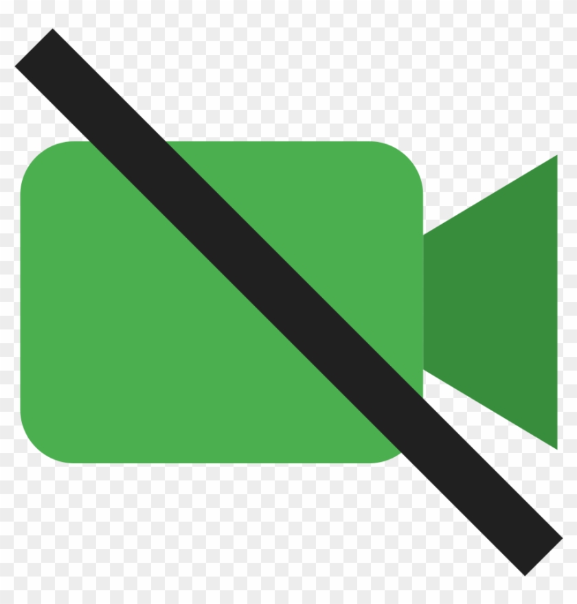 Icons8 Flat No Video - Sign Clipart (#5412237) - PikPng