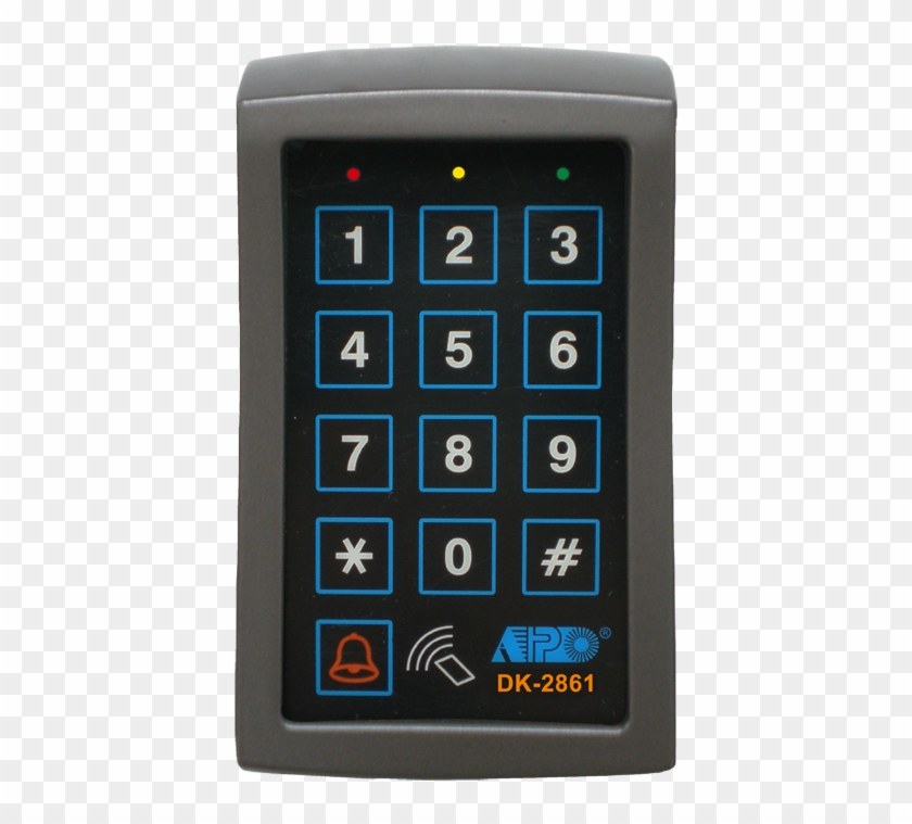 The Popular Version Card Reader Keypad Dk-2861 - Phone Keypad Clipart ...