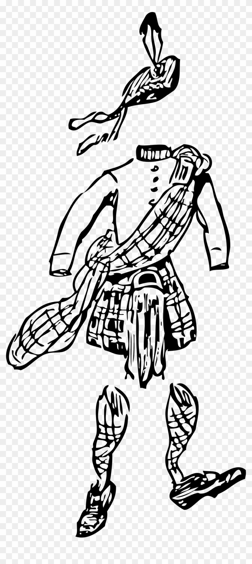 This Free Icons Png Design Of Scotsman's Clothes - Illustration Clipart ...