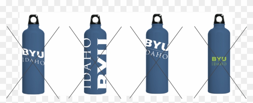 Four Water Bottles Showing The Bad Design Mistakes - Water Bottle ...