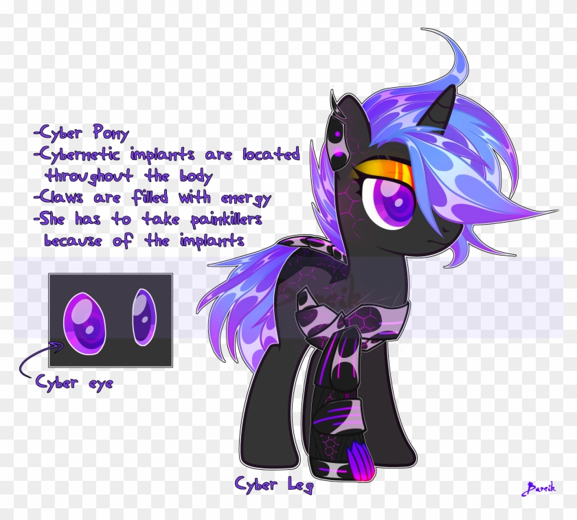 Adoption Pony Cyborg - Cartoon Clipart (#5490713) - PikPng