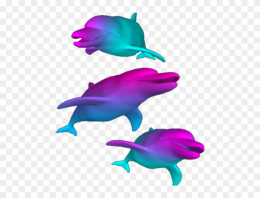 Download Png For Free Download On Mbtskoudsalg - Vaporwave Dolphin Png ...