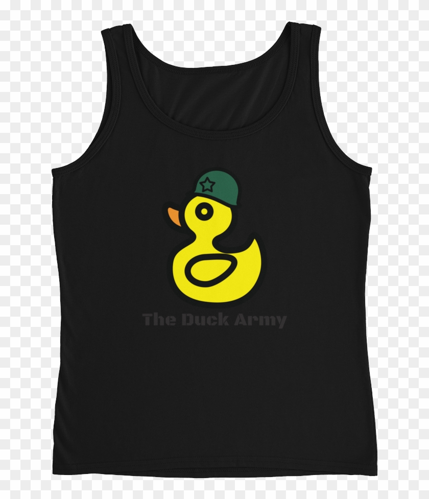 The Duck Army Tank-top - Cartoon Clipart (#5501294) - PikPng