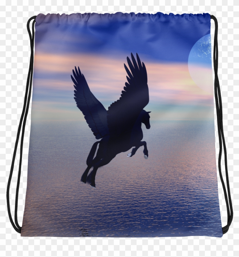Flying Unicorn Drawstring Bag - Sabia Que Era Imposible Clipart ...