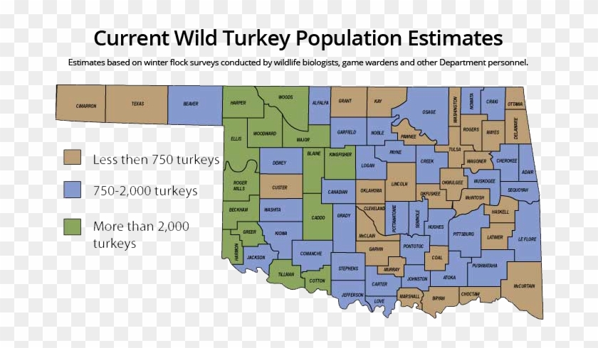 Download Eastern Turkeys - Oklahoma Turkey Season 2018 Clipart Png ...