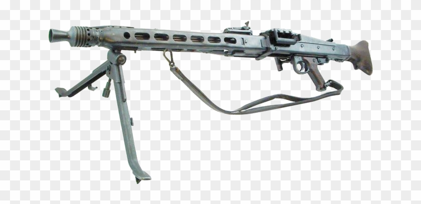 Download Machine Gun - Mg42 Machine Gun Clipart Png Download - PikPng
