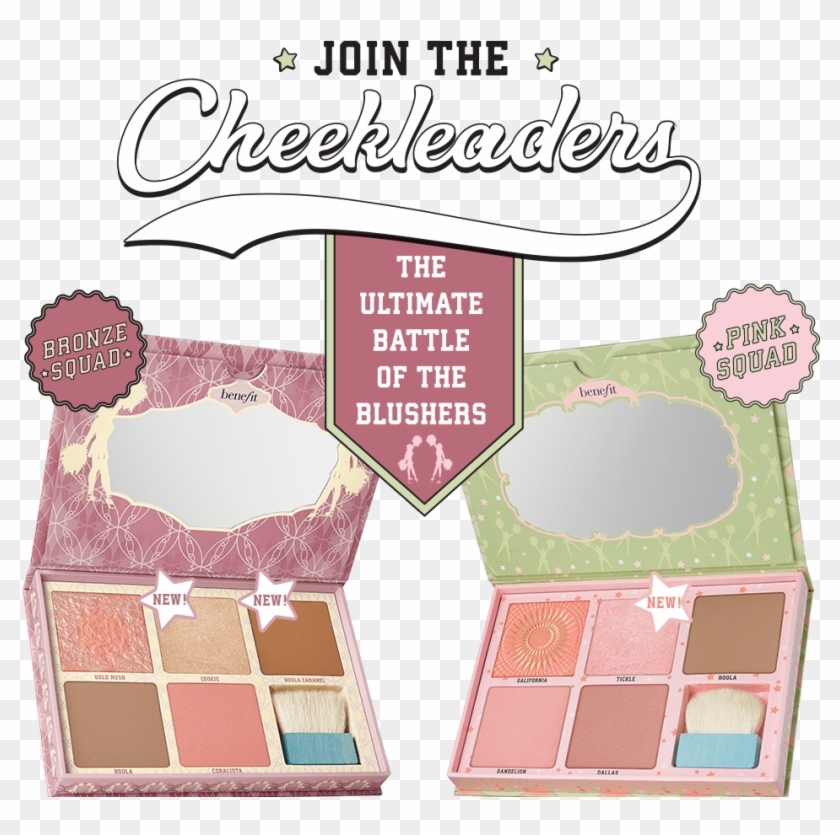 Cheek Palettes - Benefit Cosmetics Cheek Leaders Pink Squad Cheek ...