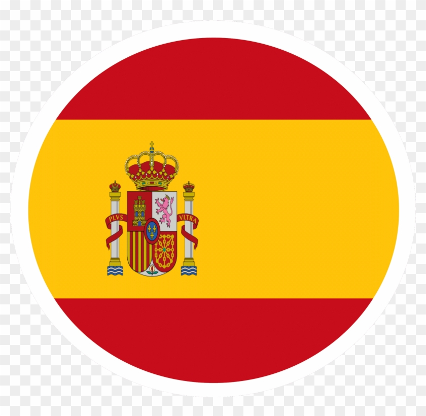 Download Round Spain Flag Icon Clipart Png Download - PikPng