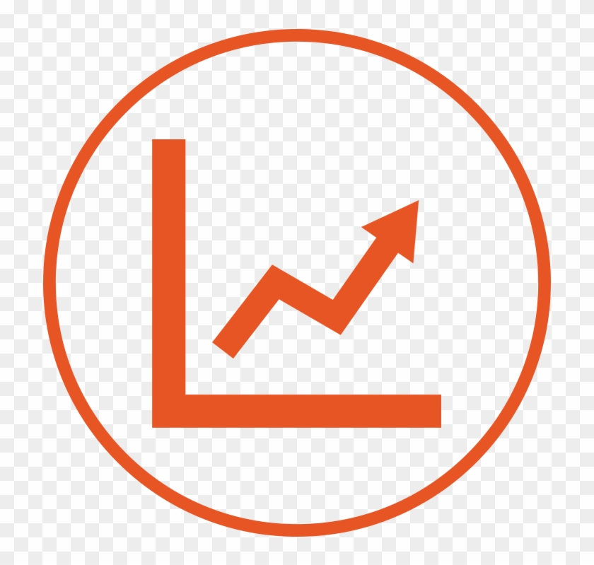 Our Work - Increase Icon Orange Clipart (#5616754) - PikPng