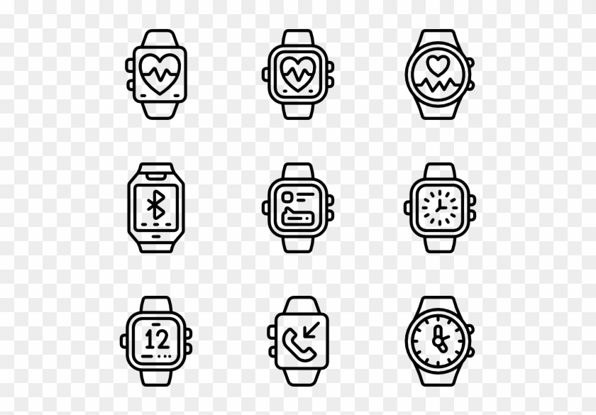 Smart Watches Clipart (#5640014) - PikPng