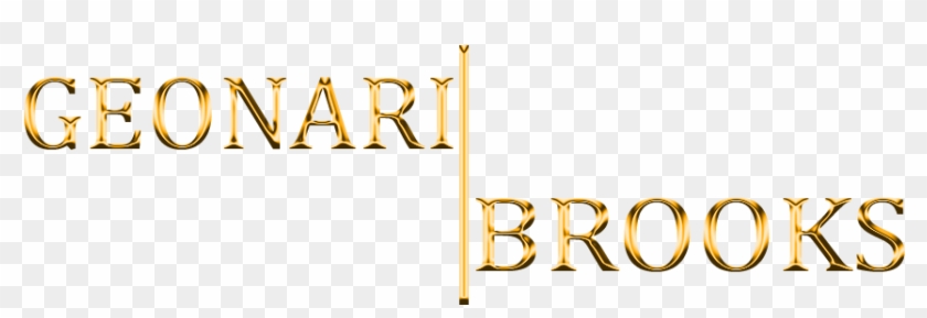 Geonari Brooks Geonari Brooks - Calligraphy Clipart (#5665730) - PikPng