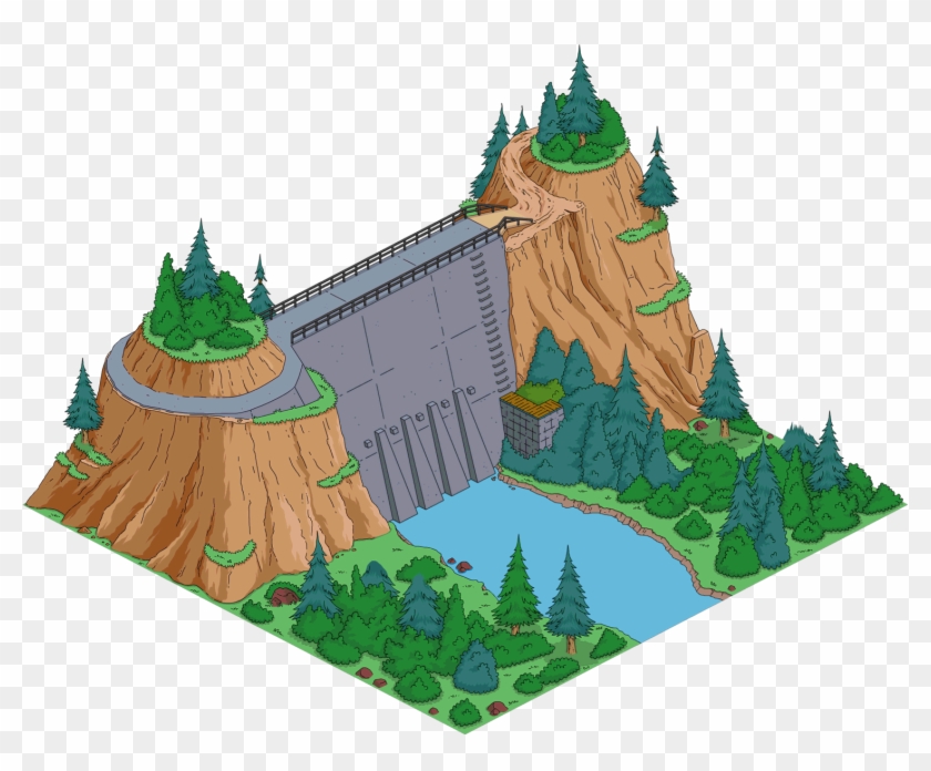 Download Tsto Springfield Dam - Springfield Dam Tapped Out Clipart Png ...