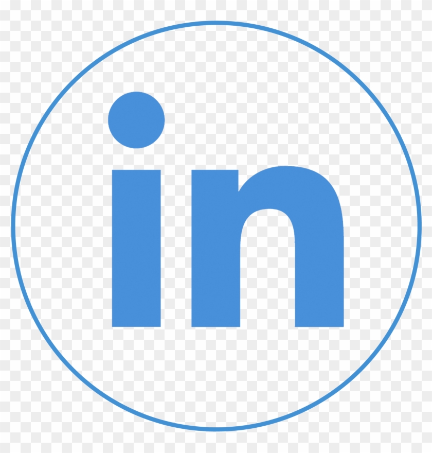 Icona Linkedin Png Nero