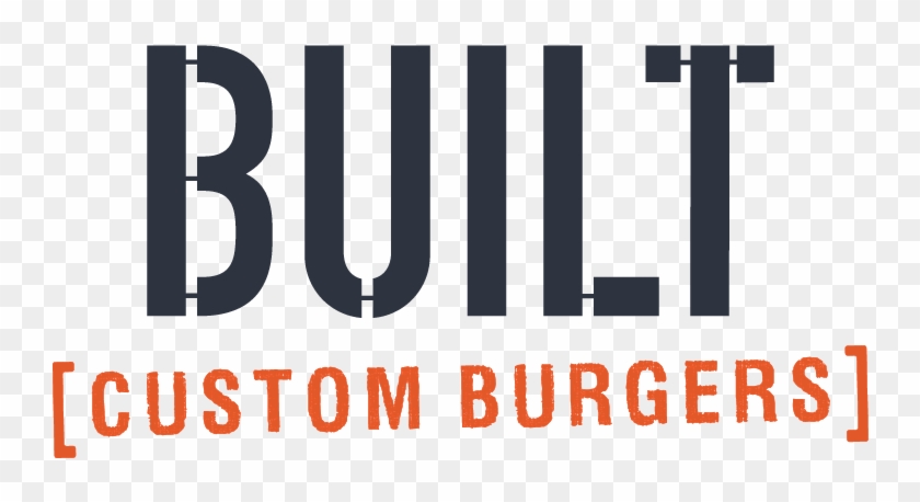 Built Custom Burgers Logo - Parallel Clipart (#5723486) - PikPng