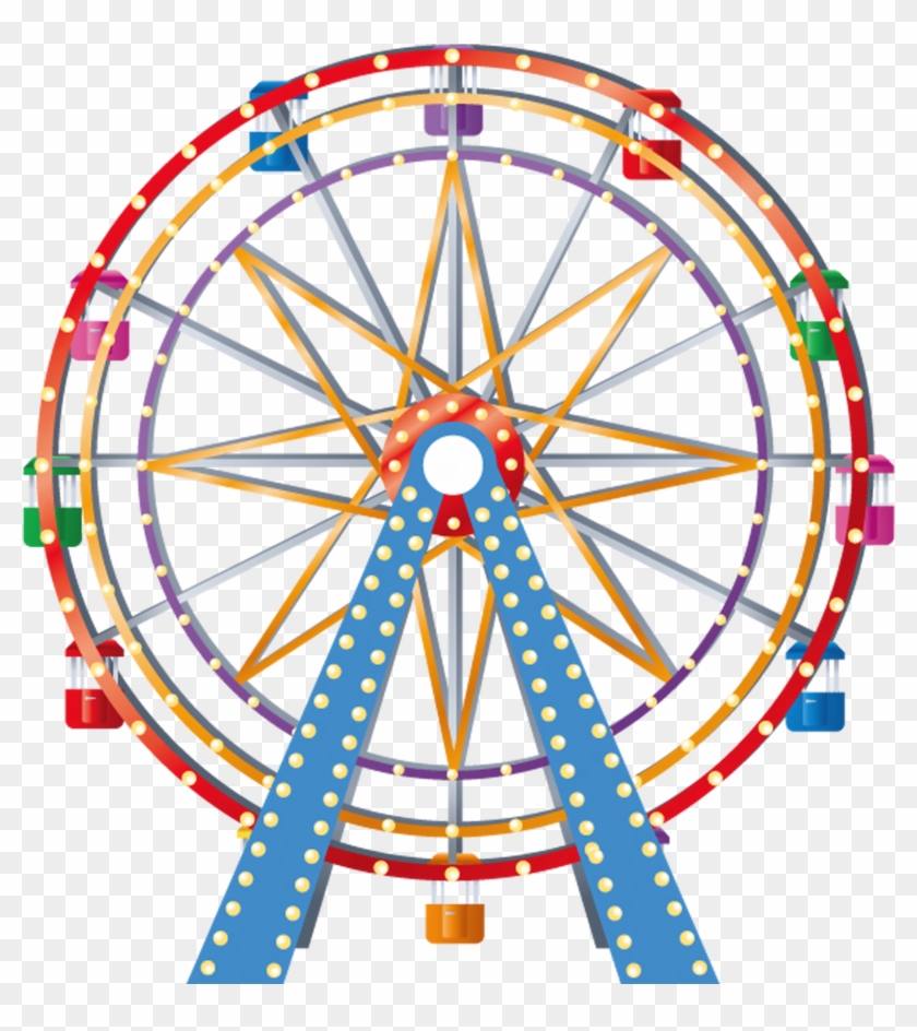 Microsoft Powerpoint Clip Art - Ferris Wheel Carnival Clipart - Png ...