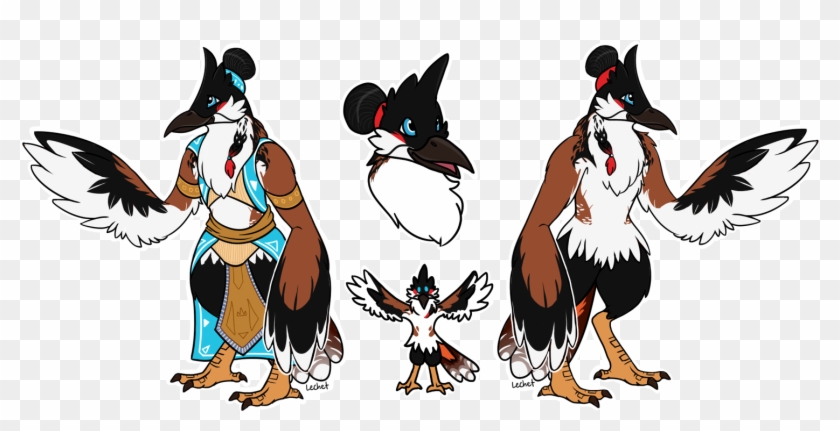 [closed] Rito Adoptable - Zelda Breath Of The Wild Rito Clipart ...
