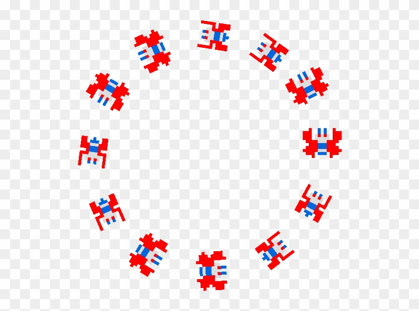 Pac Man Puzzle Tour - Stars Around A Circle Clipart (#5739250) - PikPng