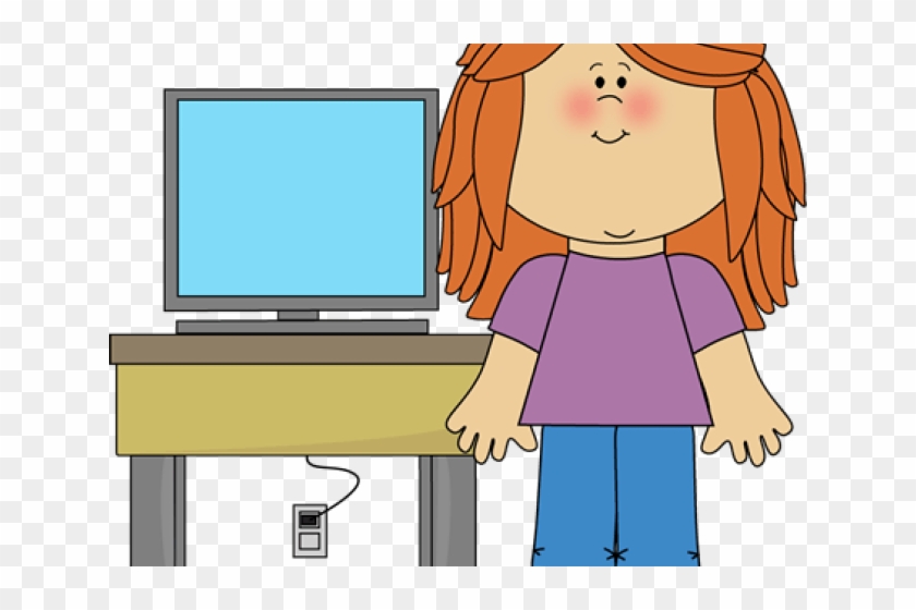 Tech Clipart Expert - Computer Kid Clipart - Png Download (#5752596 ...