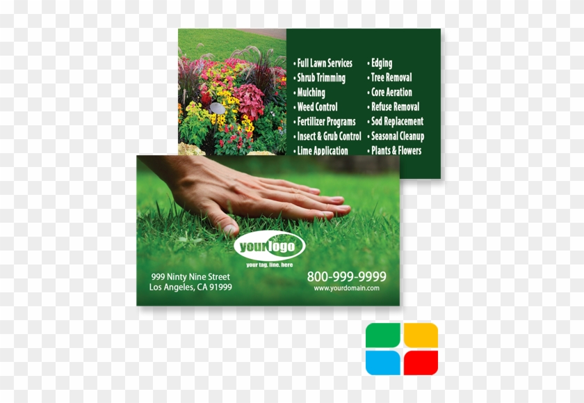 Free Printable Lawn Care Business Cards