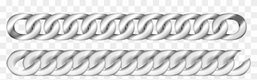 Chain Silver Iron Metal Steel - Silver Chain Vector Clipart (#5766540 ...