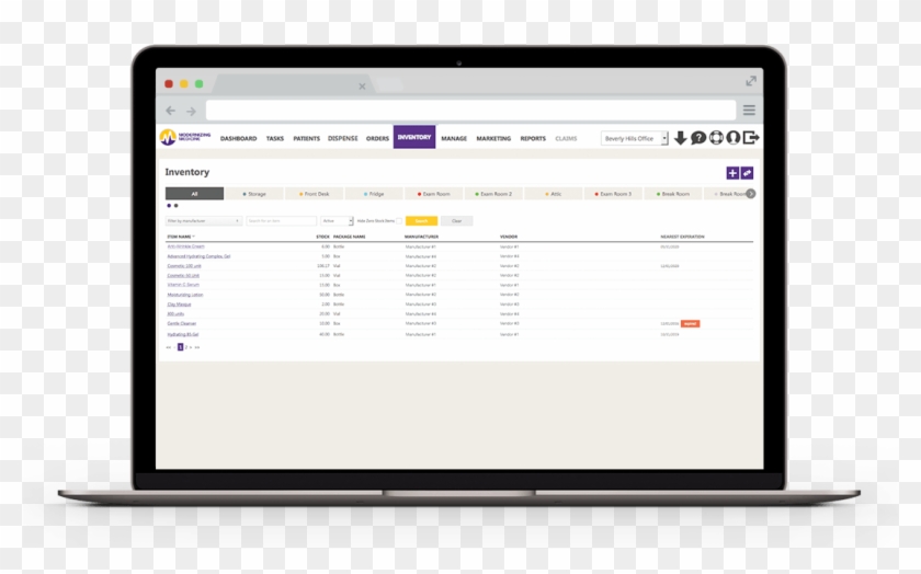 Comprehensive Inventory In Dermatology Ehr - Bmc Bladelogic Clipart ...