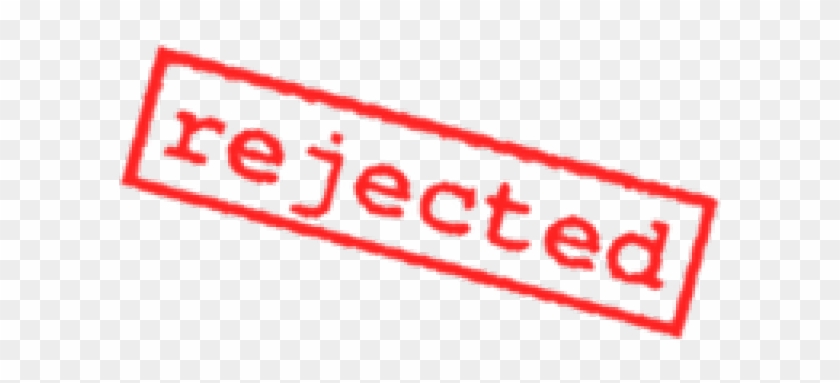 Rejected Stamp Clipart Outline - Line Art - Png Download (#5779826 ...