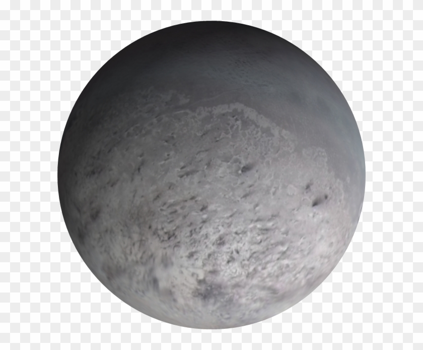 Computer-generated Global Map Of Triton - Triton Moon Transparent ...