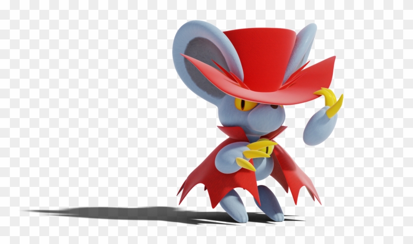 Artwork[blender] A Classy Mice Render By @zackiecd Clipart (#5794434 ...